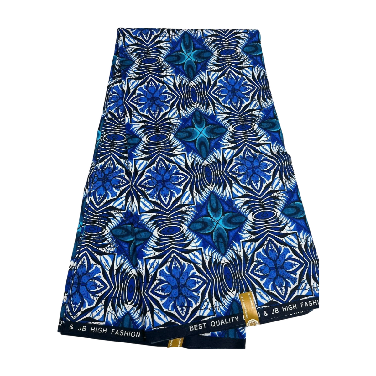 Blue Ankara Print - 6 Yards – Rose African Fabrics